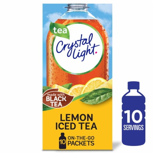 2X-Crystal Light Lemon Iced Tea Naturally Flavored Powdered Drink Mix ...