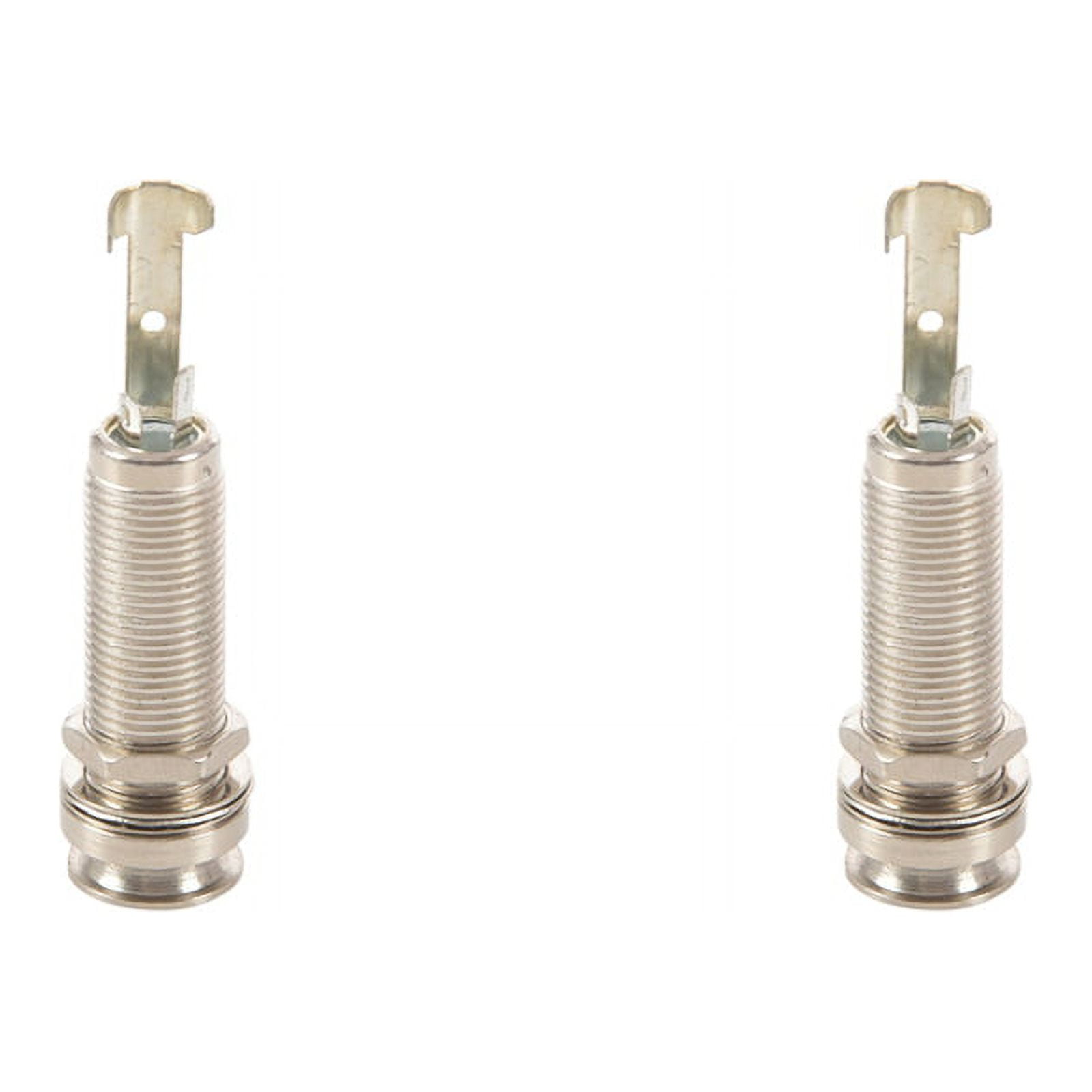 2X Cylinder Clip End Pin Mono Panel Output Jack Socket for Electric ...