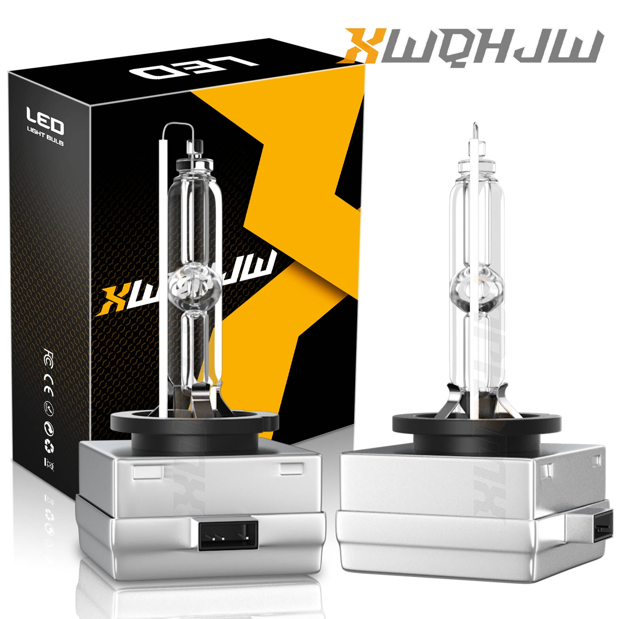 2X D1C/D1R/D1S HID Xenon Headlight Replacement Bulbs 6000K - Walmart.com