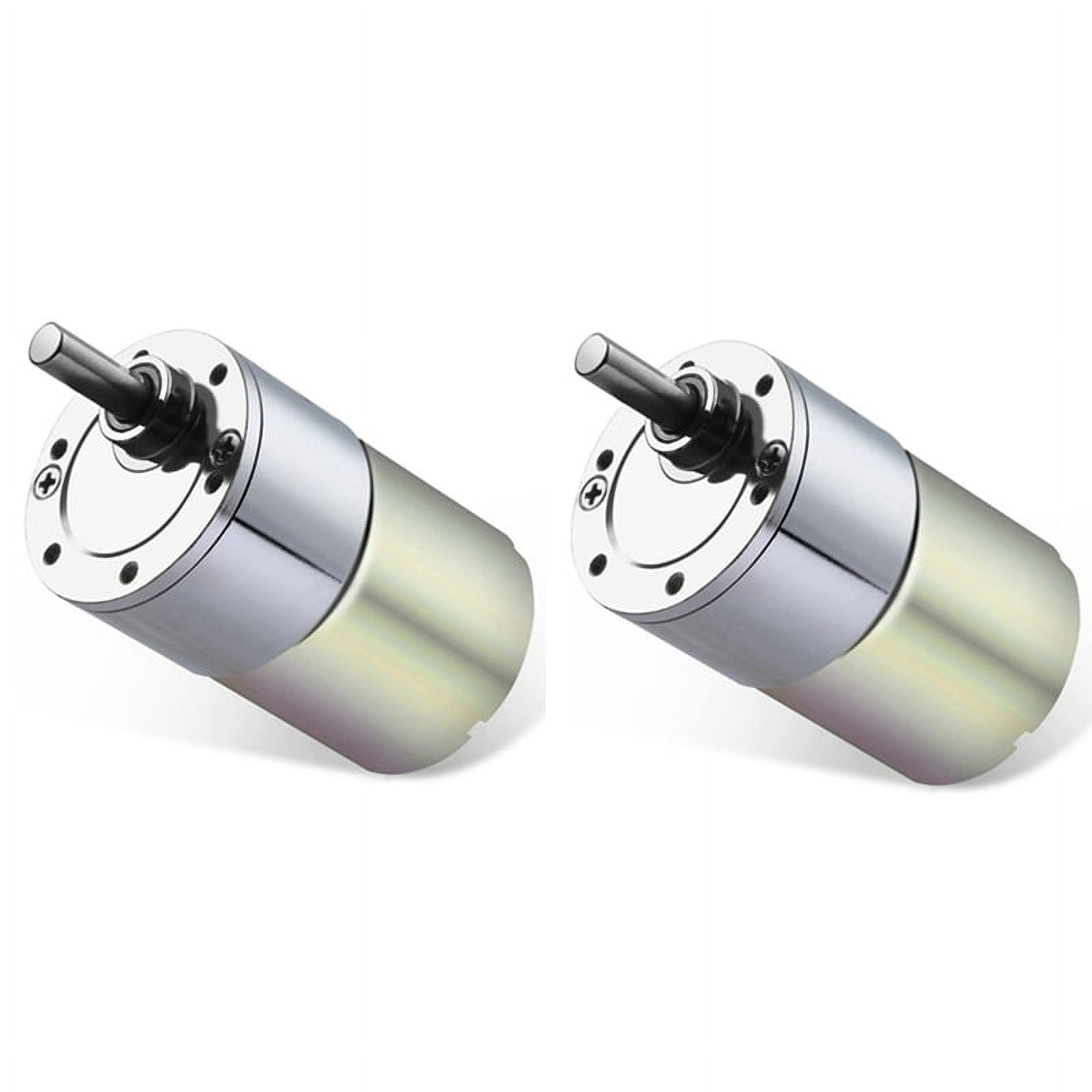 2X DC 12V 30RPM Gear Motor High Torque Electric Mini Speed Reduction ...