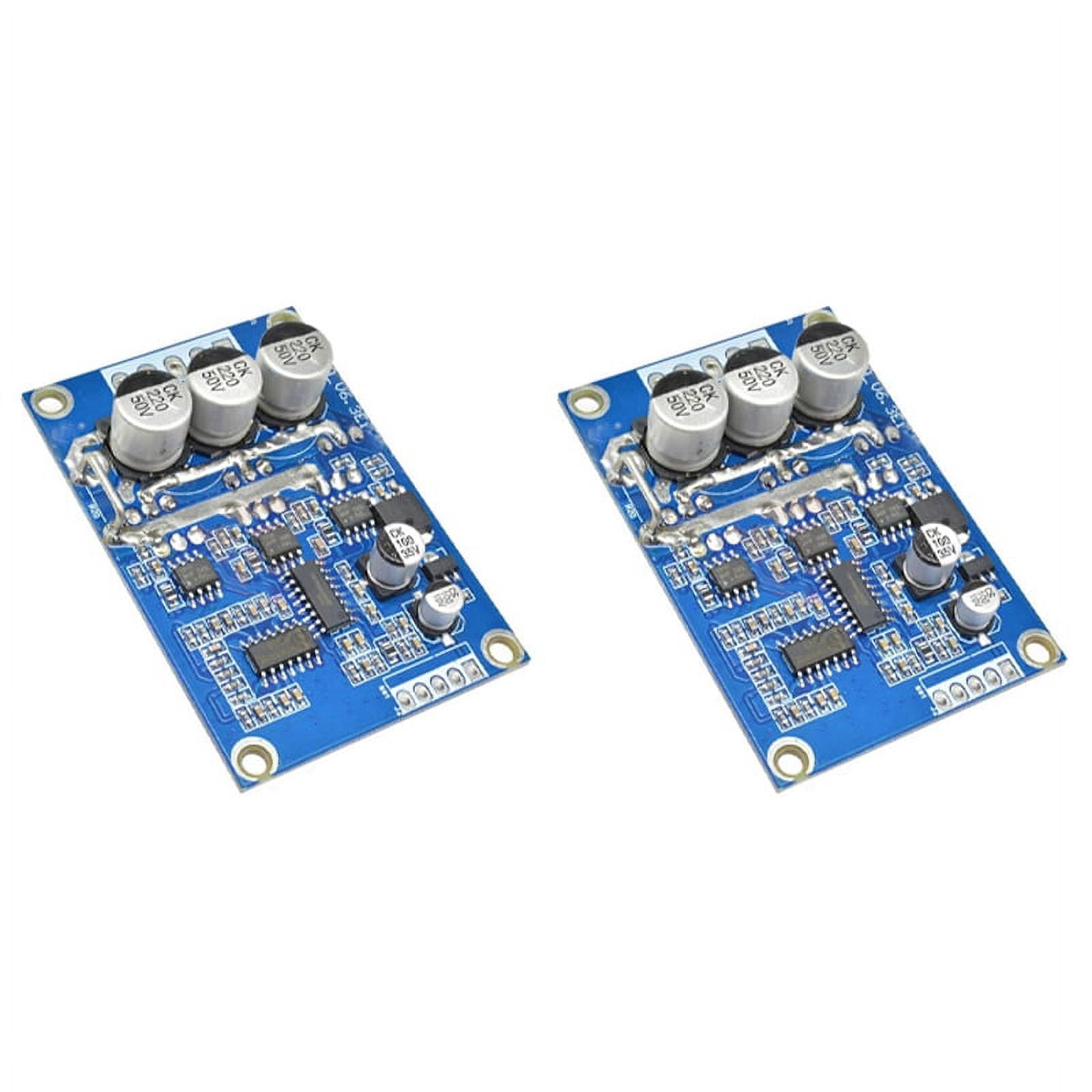 2X DC Brushless Motor Controller No Hall Motor DC 12V-36V 500W ...