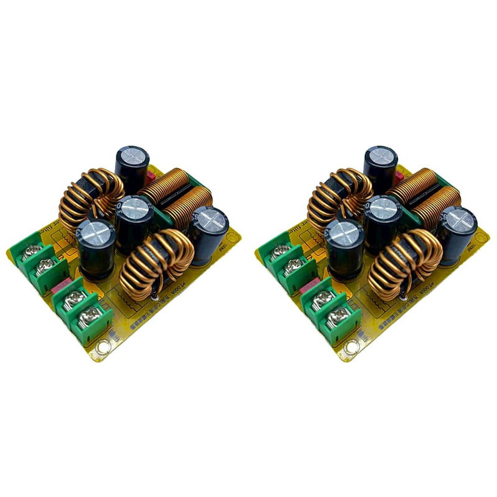 2X DC LC Low Pass Filter 20A Electromagnetic Interference Switching ...