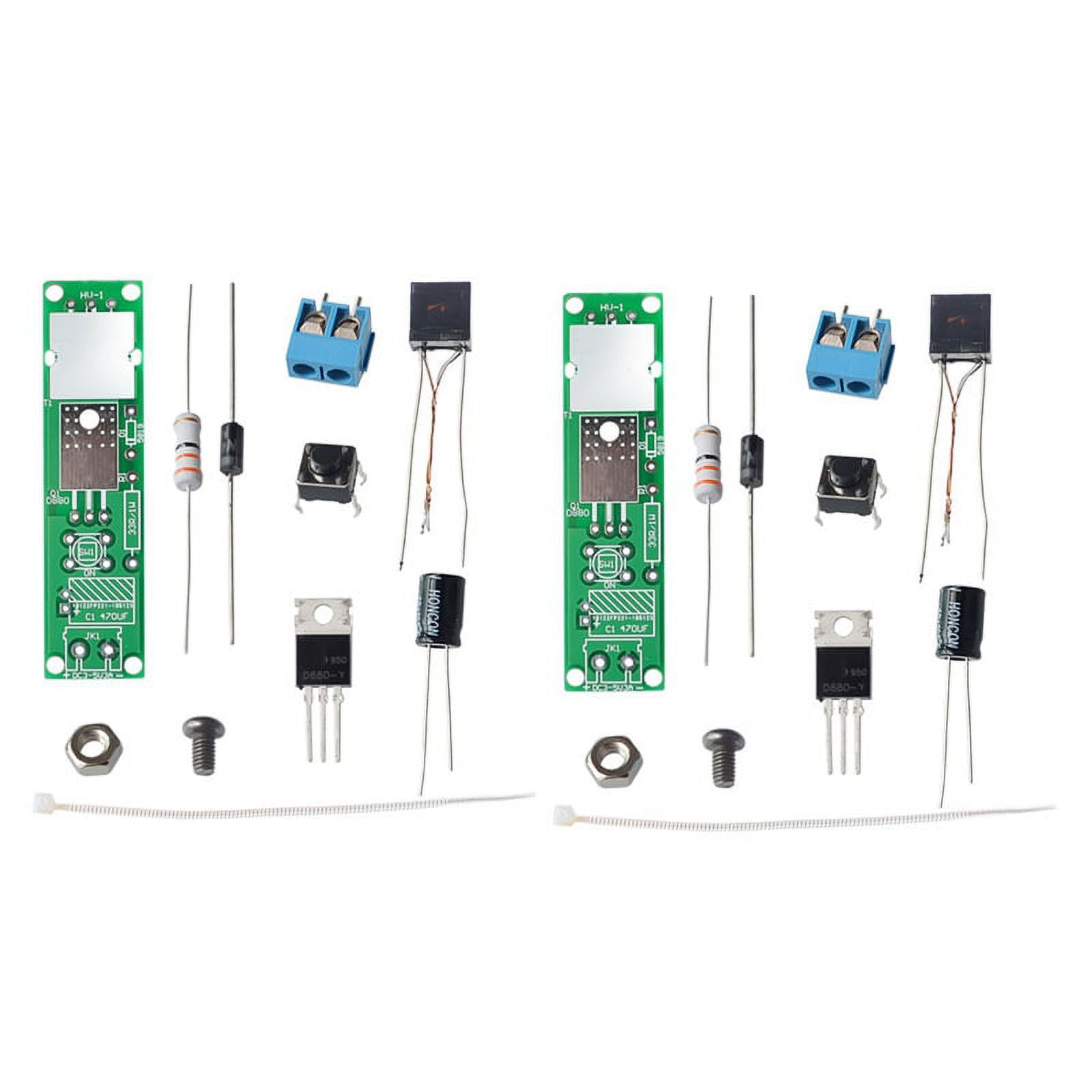 2X DC3-5V DIY Kit High Voltage Generator Arc Igniter Lighter Kit for ...