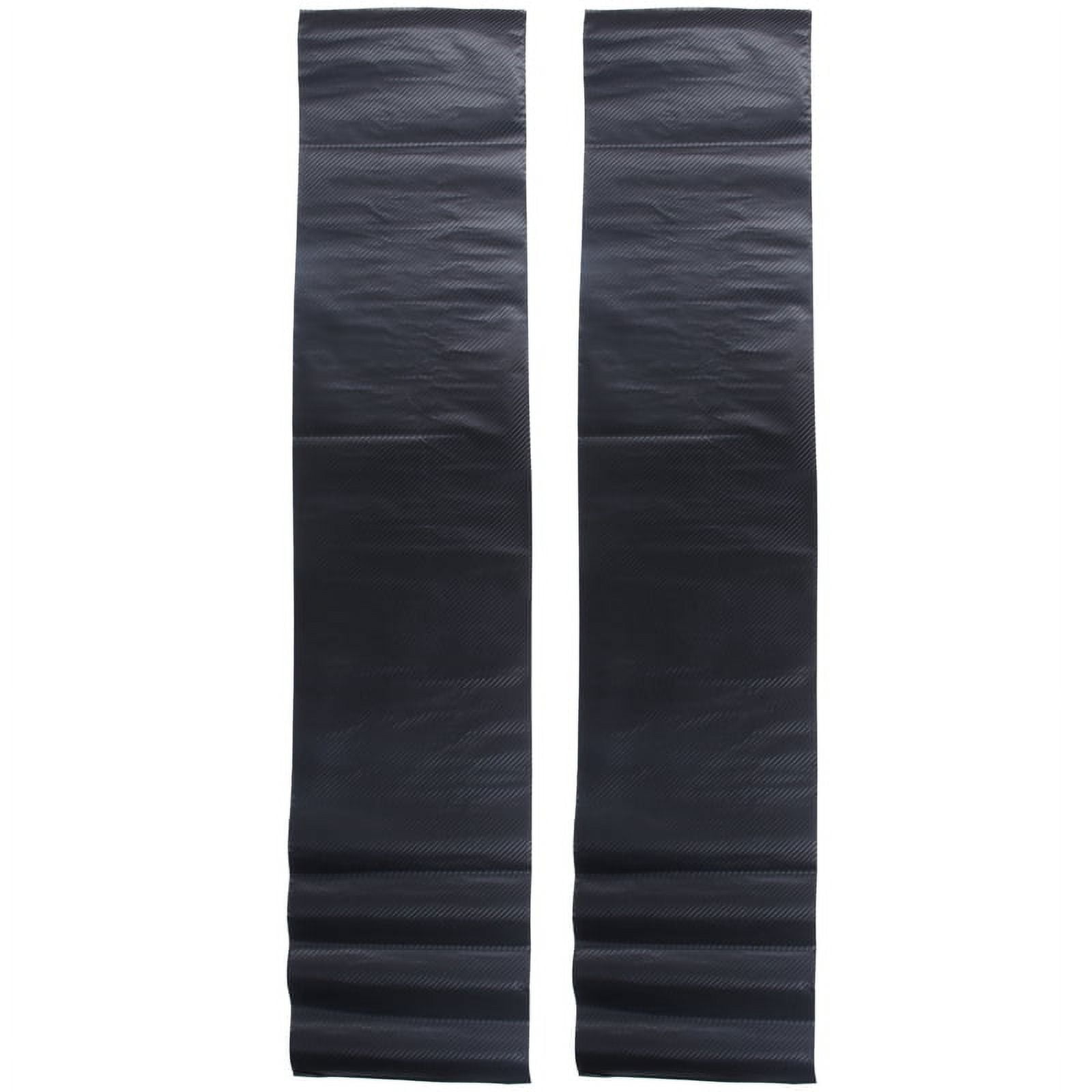 2X DIY 30X127 3D Carbon Fiber Decal Vinyl Film Wrap Roll Adhesive Car ...