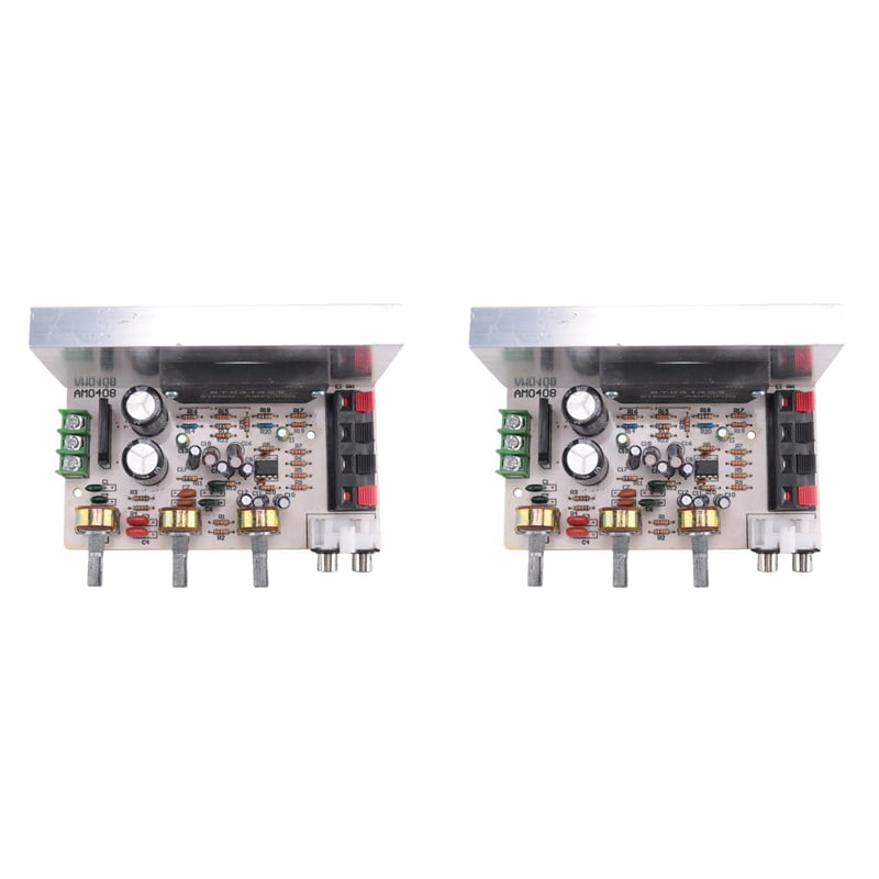 2X DX-0408 STK Amplifier Board 50Wx2 Dual Channel Amplifier Board AC ...