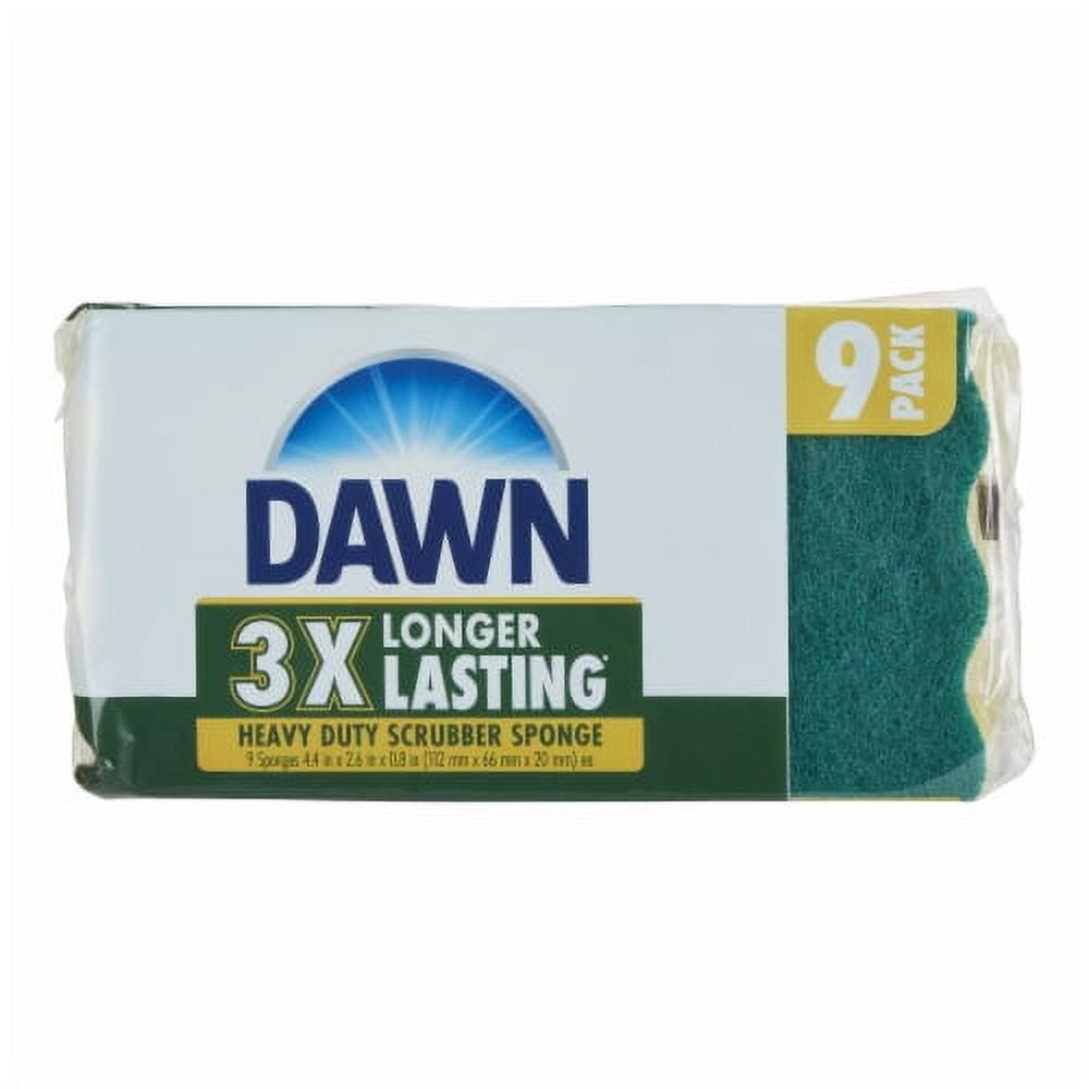 2X - Dawn Heavy Duty Scrubber Sponges - Walmart.com