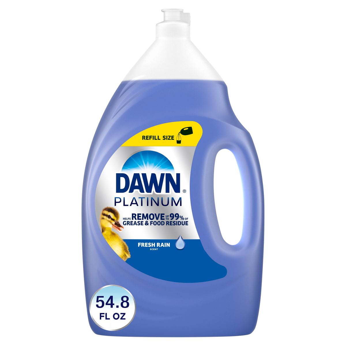 Dawn Ultra Platinum Refreshing Rain Scent Liquid Dish Soap - 54.8 oz ...