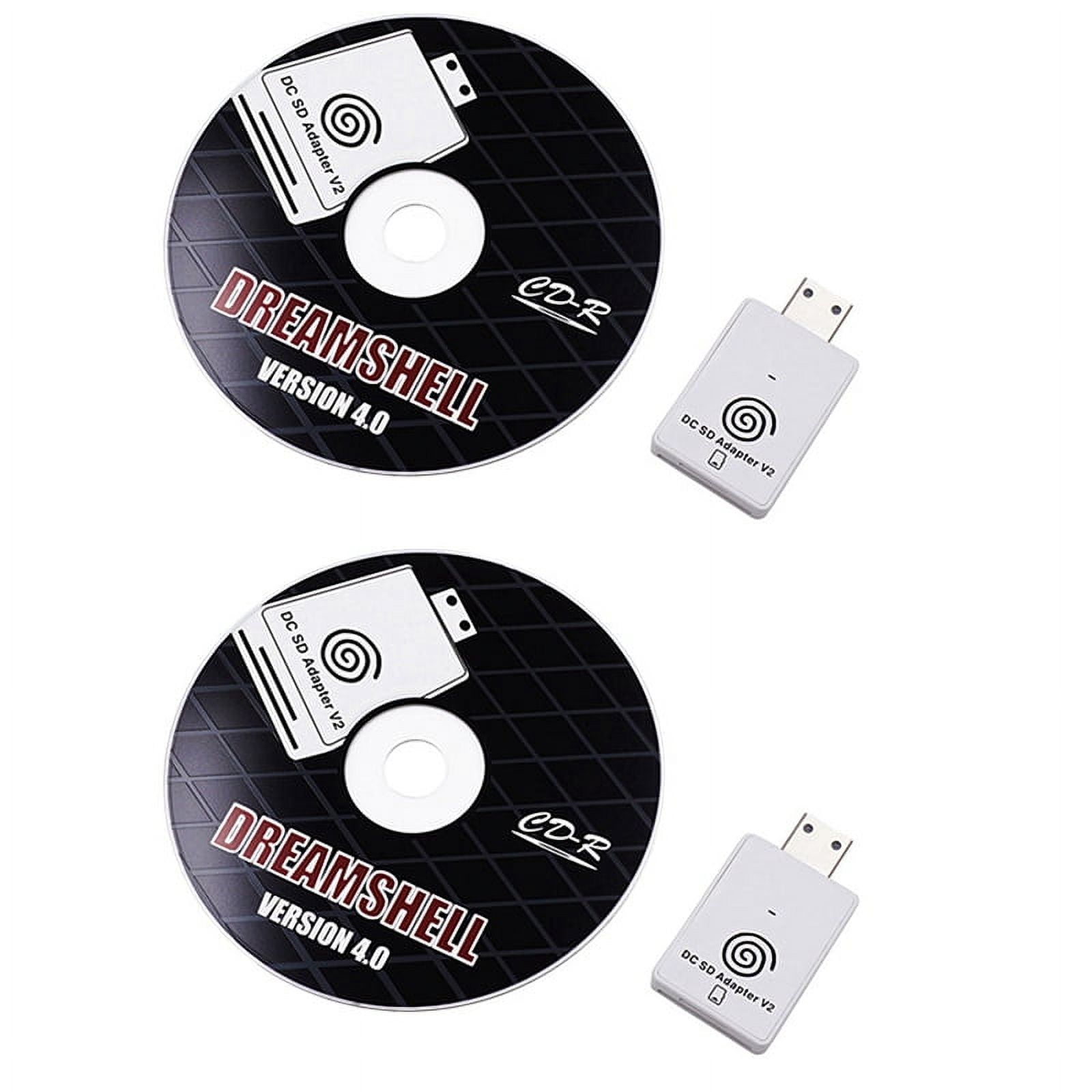 2X Dc SD TF Card Adapter Reader V2 Voor for Dreamcast En Cd Met ...