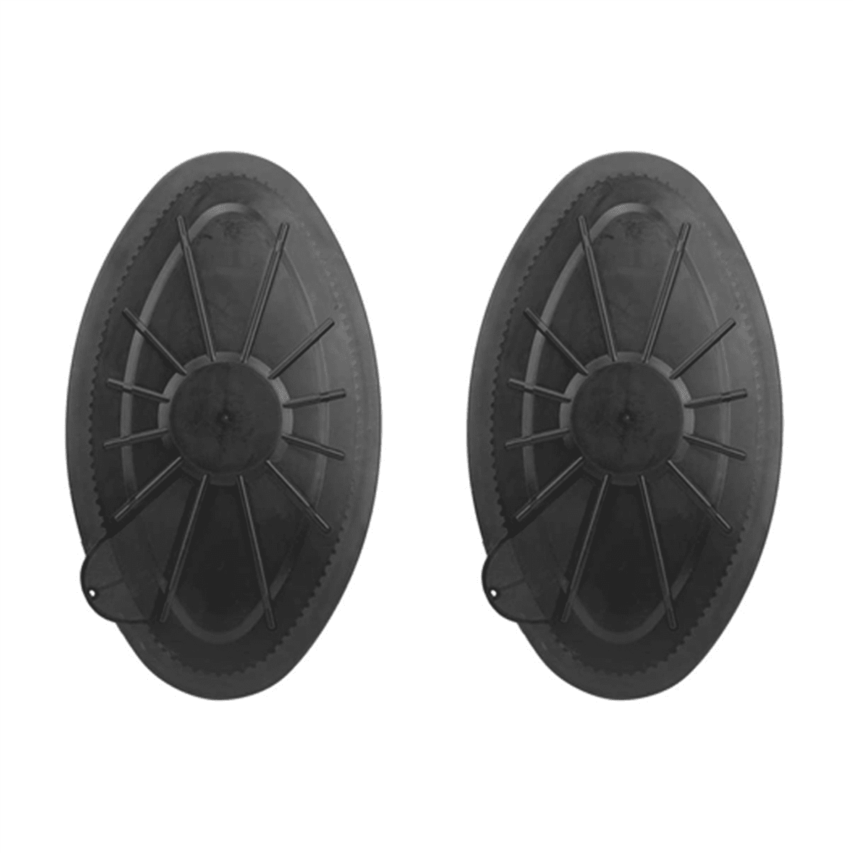 2X Deck Hatch Cover Boat Waterproof Round Plastic Inspection Plate for ...