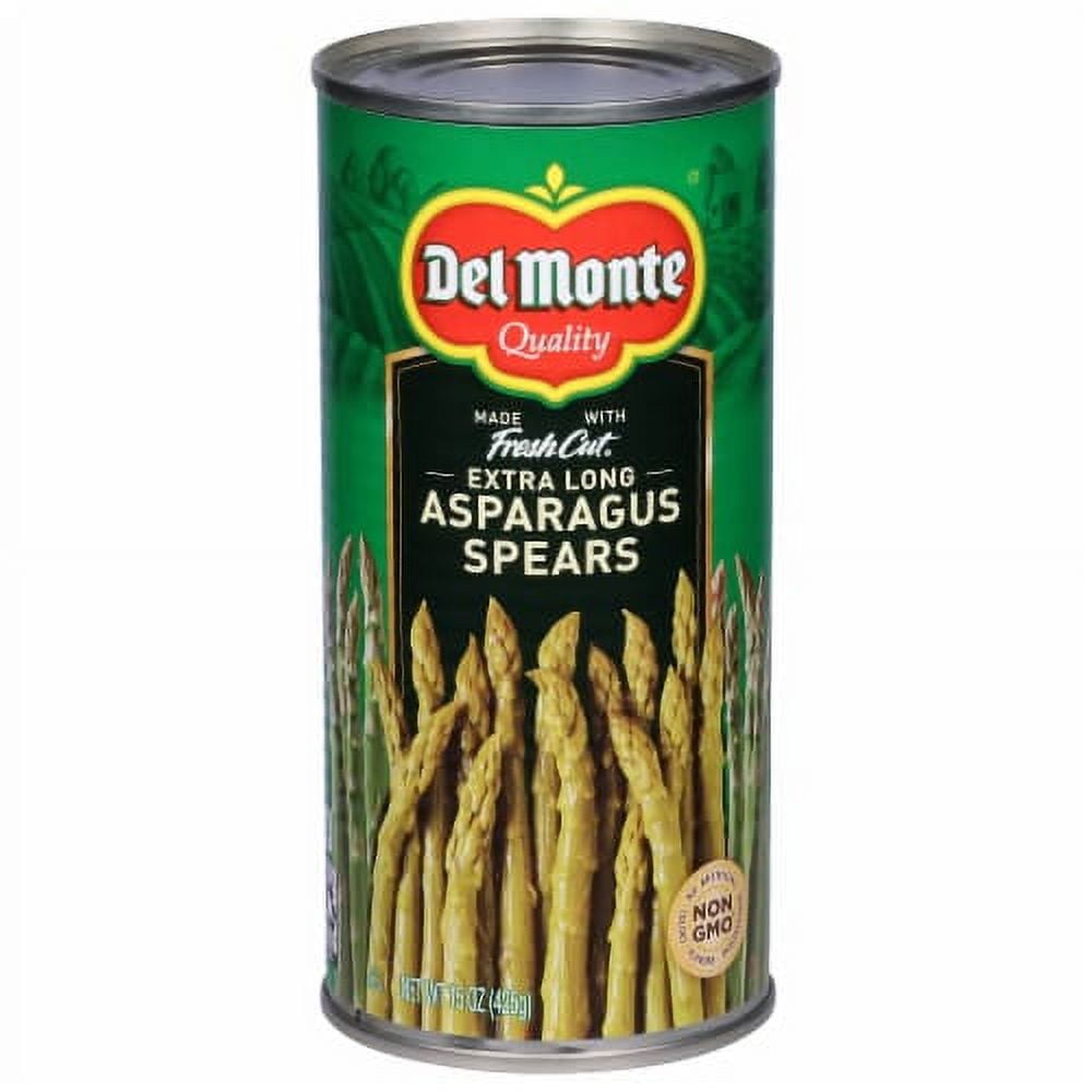 2X-Del Monte Extra Long Asparagus Spears - 15 oz - Walmart.com