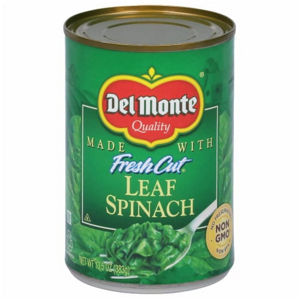 2X-Del Monte Fresh Cut Leaf Spinach - 13.5 oz - Walmart.com