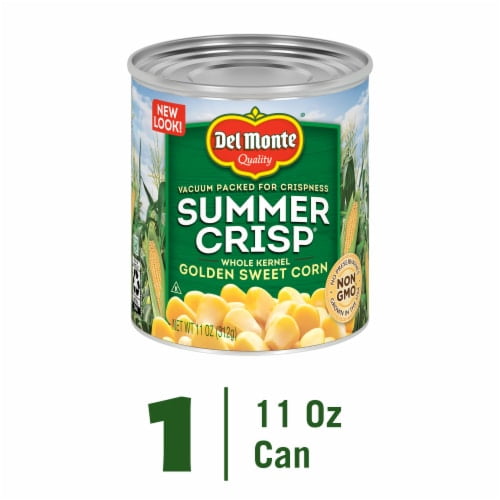 2X-Del Monte Summer Crisp Whole Kernel Corn Canned Vegetables Golden ...