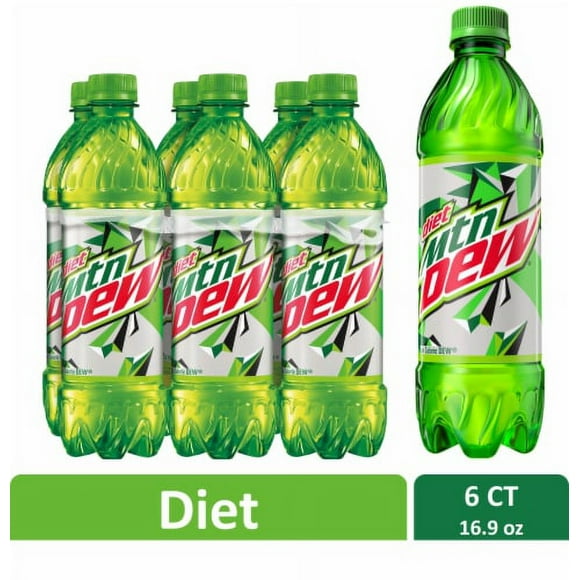 Diet Mountain Dew in Mountain Dew - Walmart.com