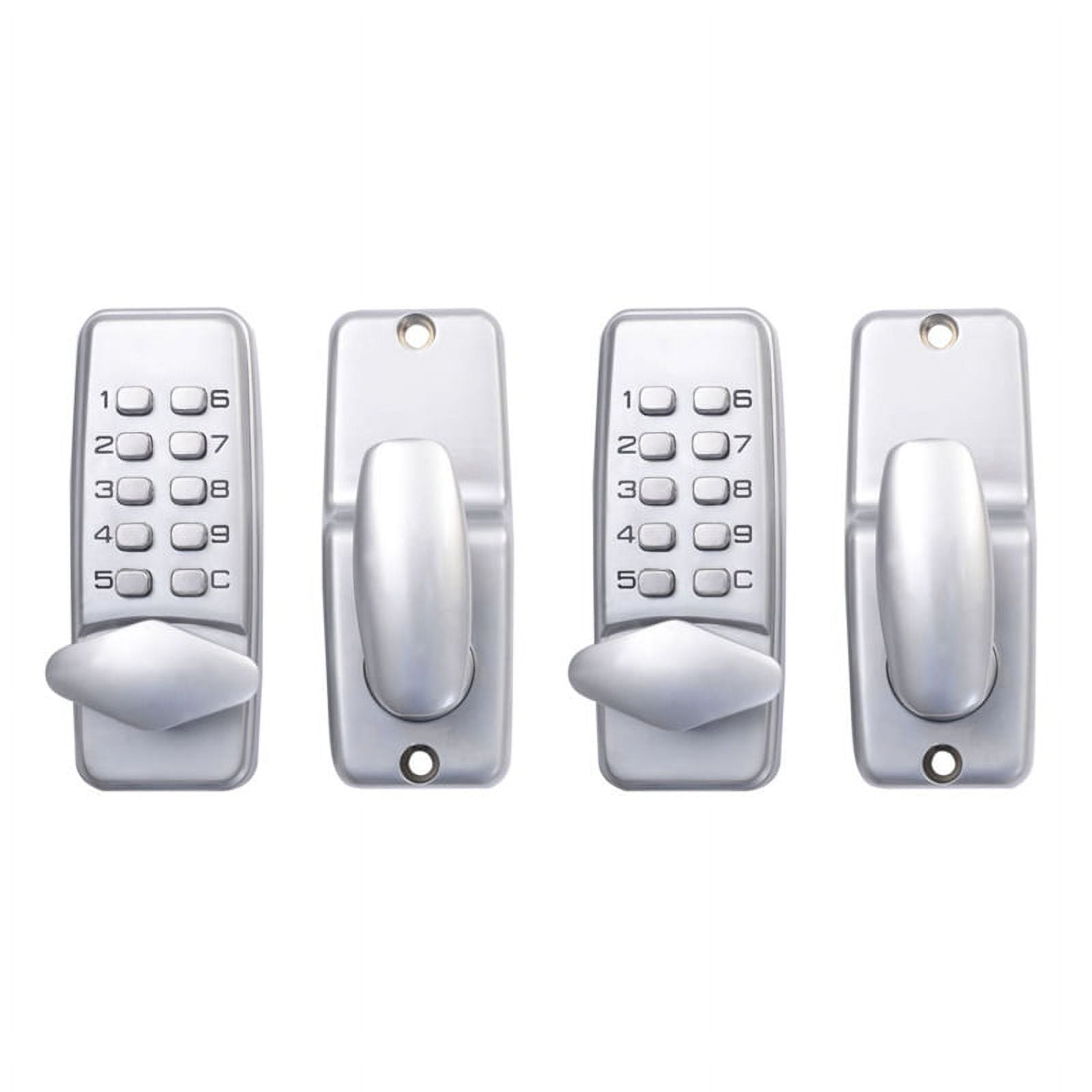 2X Digital Mechanical Code Lock Keypad Password Door Opening Lock,2x ...
