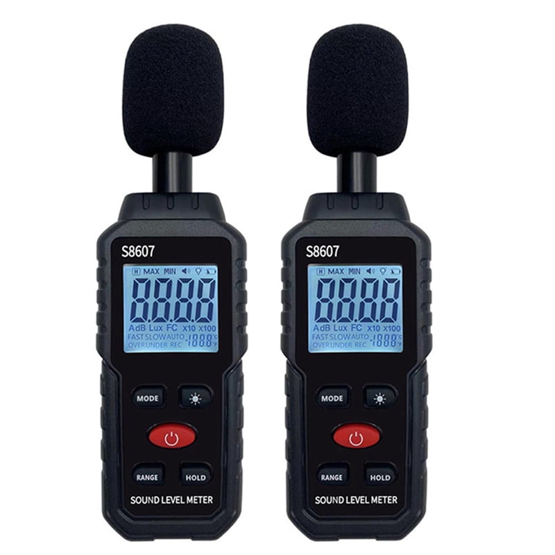 2X Digital Sound Level Noise Meter Measurement 30-130DB DB Decibel ...