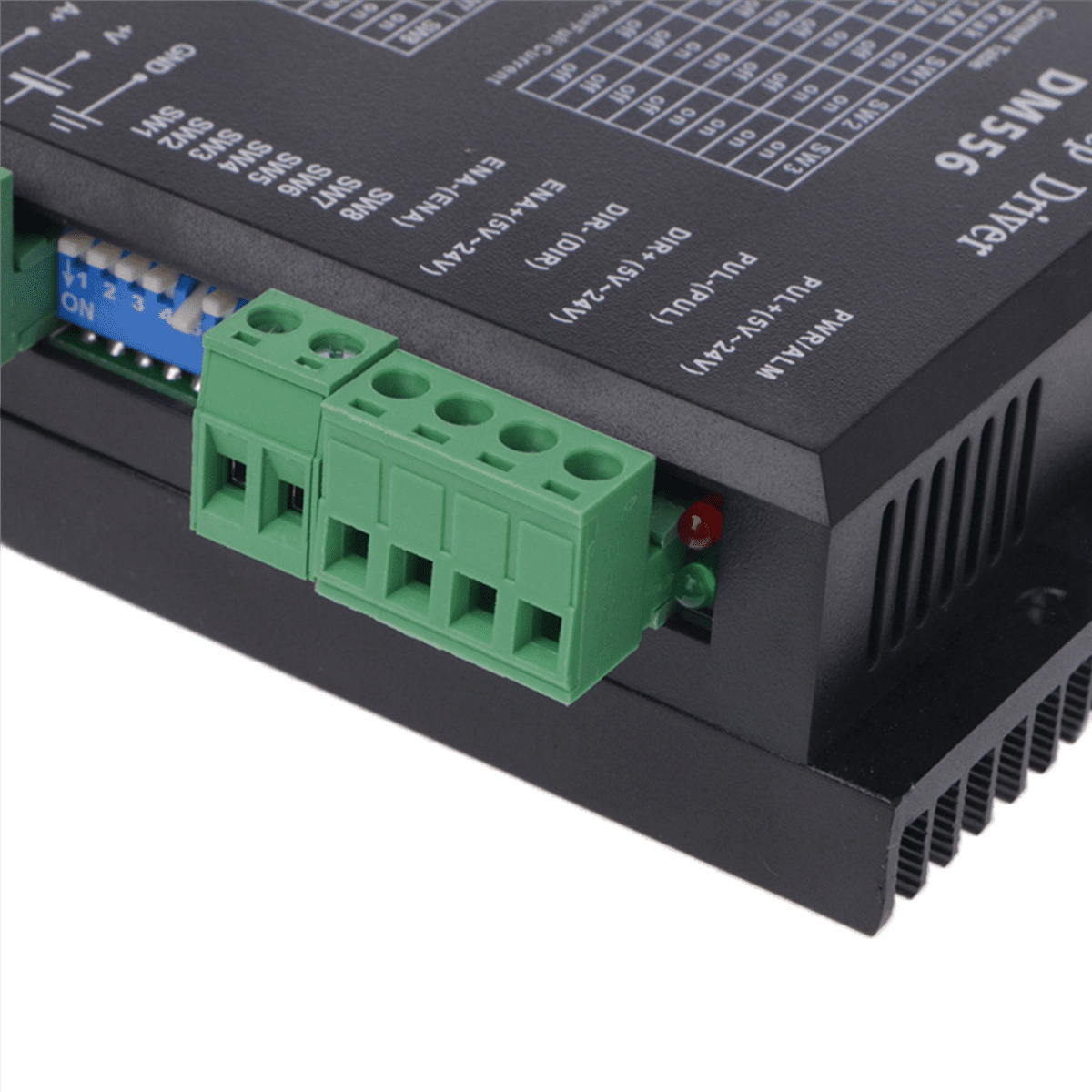 2X Digital Stepper Driver, Dm556 Motor Driver is Suitable for Nema 23, Nema 24 and Nema34 ...