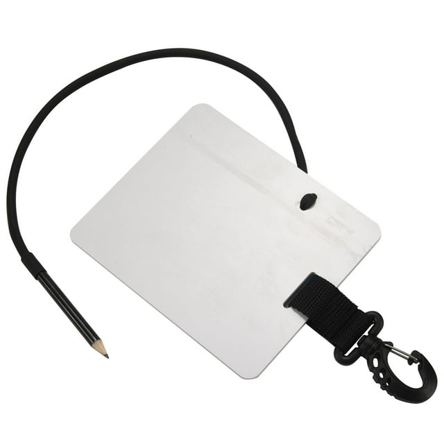 2X Dive Underwater Writing Slate Diving Wordpad Gear Board with Swivel ...