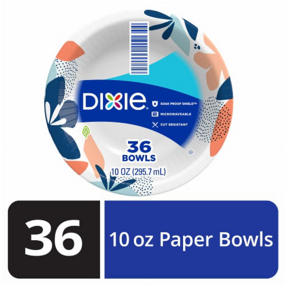 2X-Dixie Disposable Paper Bowls - 36 ct - Walmart.com
