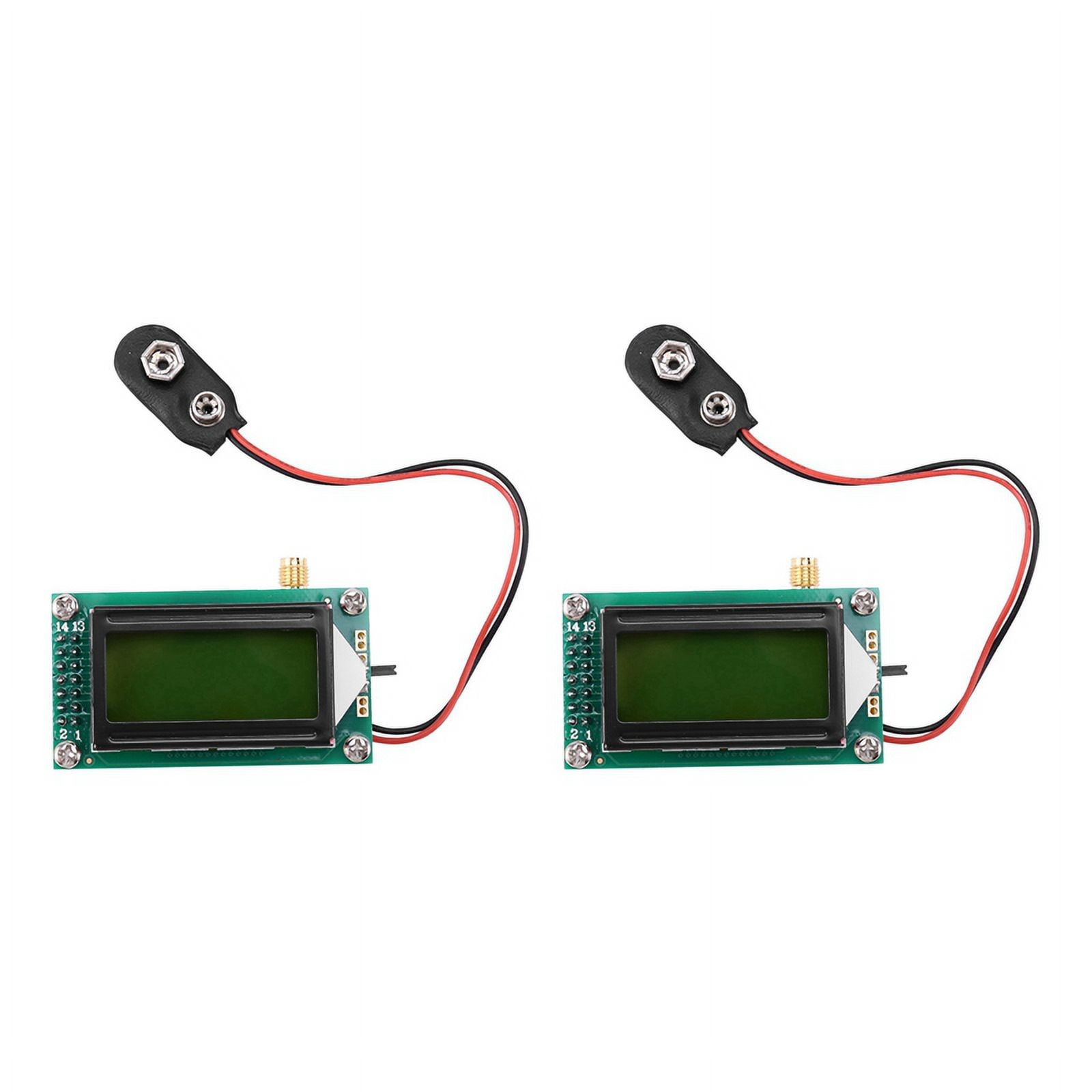 2X Diy High Accuracy and Sensitivity 1-500 Mhz Frequency Meter Counter ...