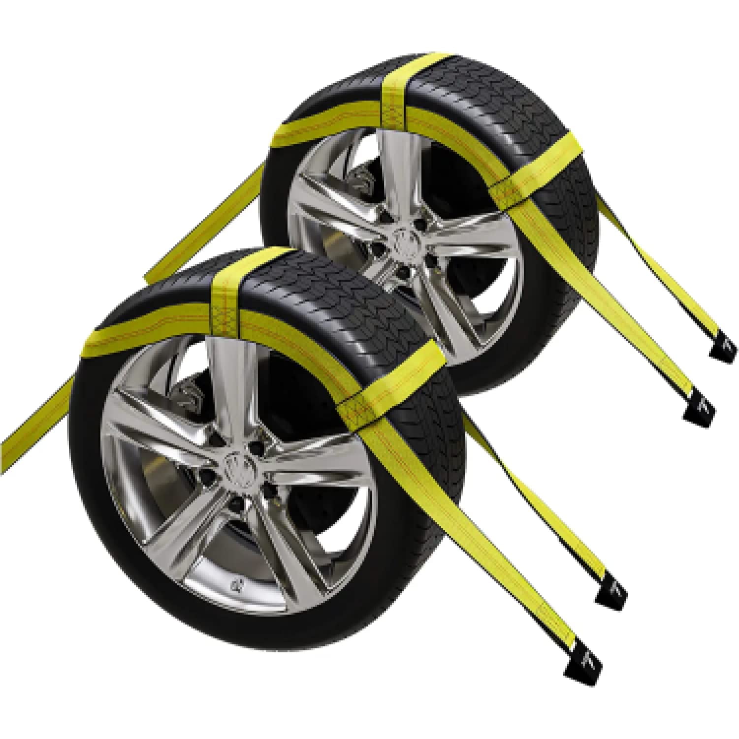 2X Dolly Basket Straps with Flat Hooks | Car Basket Straps Adjustable ...