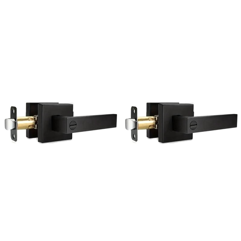 2X Door Lever, Keyless Interior Door Knobs, Privacy Door Lever Locksets ...