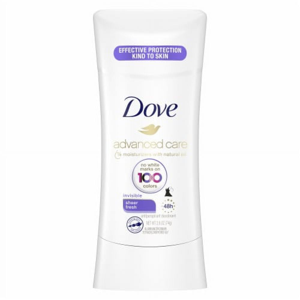 2X - Dove Advanced Care Invisible Women's Antiperspirant Deodorant ...