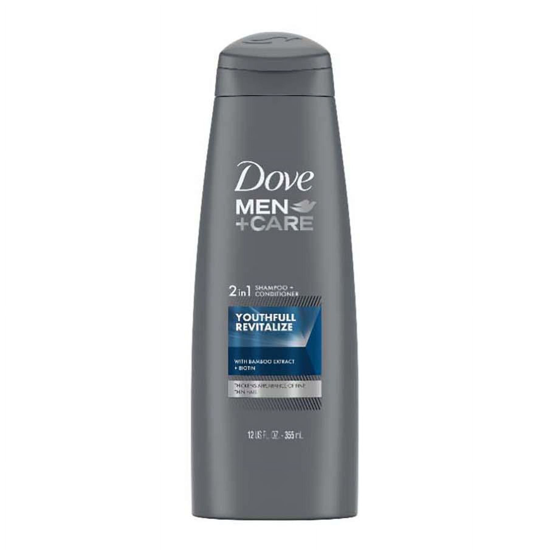 2X - Dove Men+Care Care 2 In 1 Shampoo + Conditioner - Youthfull ...