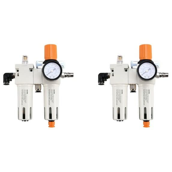 2X Down-Type Tire Changer, Air Compressor Oil Water Regulator Separator ...