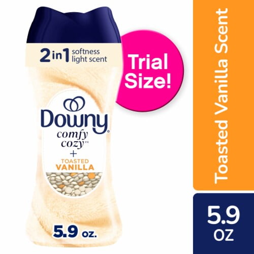 2X - Downy Comfy Cozy In-Wash Laundry Scent Booster Beads, Toasted ...