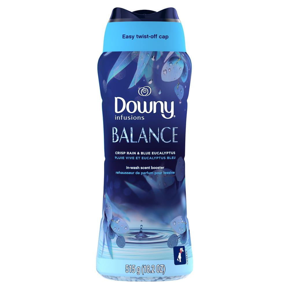 2X - Downy Infusions Balance In-Wash Scent Booster Beads - Crisp Rain ...