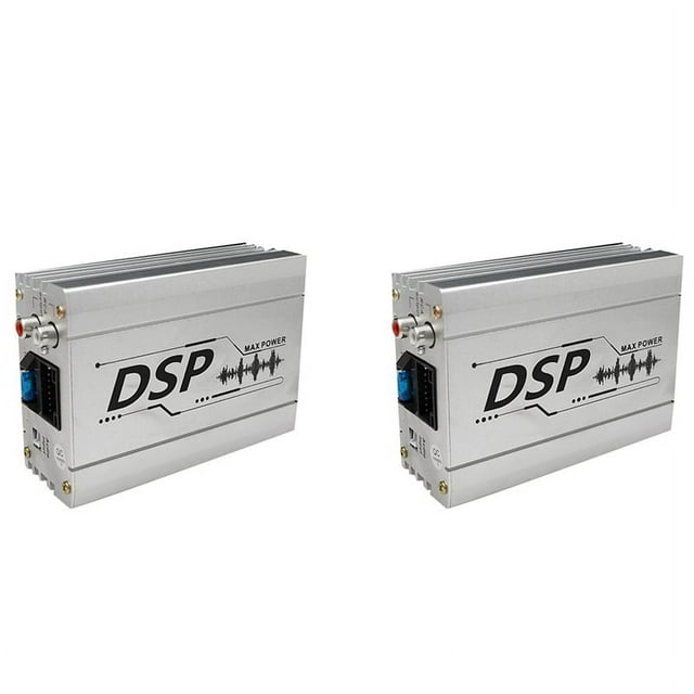 2X Digital Audio Processor Navigation Machine Sound Quality Enhancement Effect 4 In 6 Out Car ...