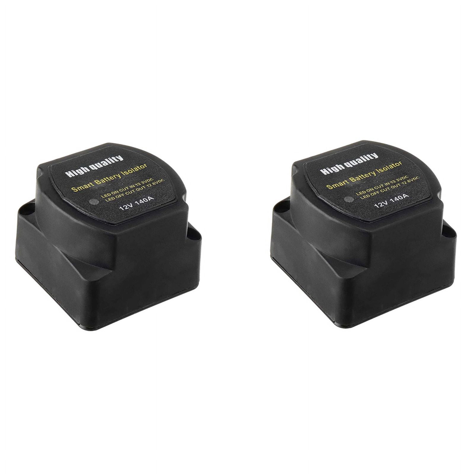 2X Dual Battery Smart Isolator 12V 140 Amp Voltage Sensitive Relay VSR ...