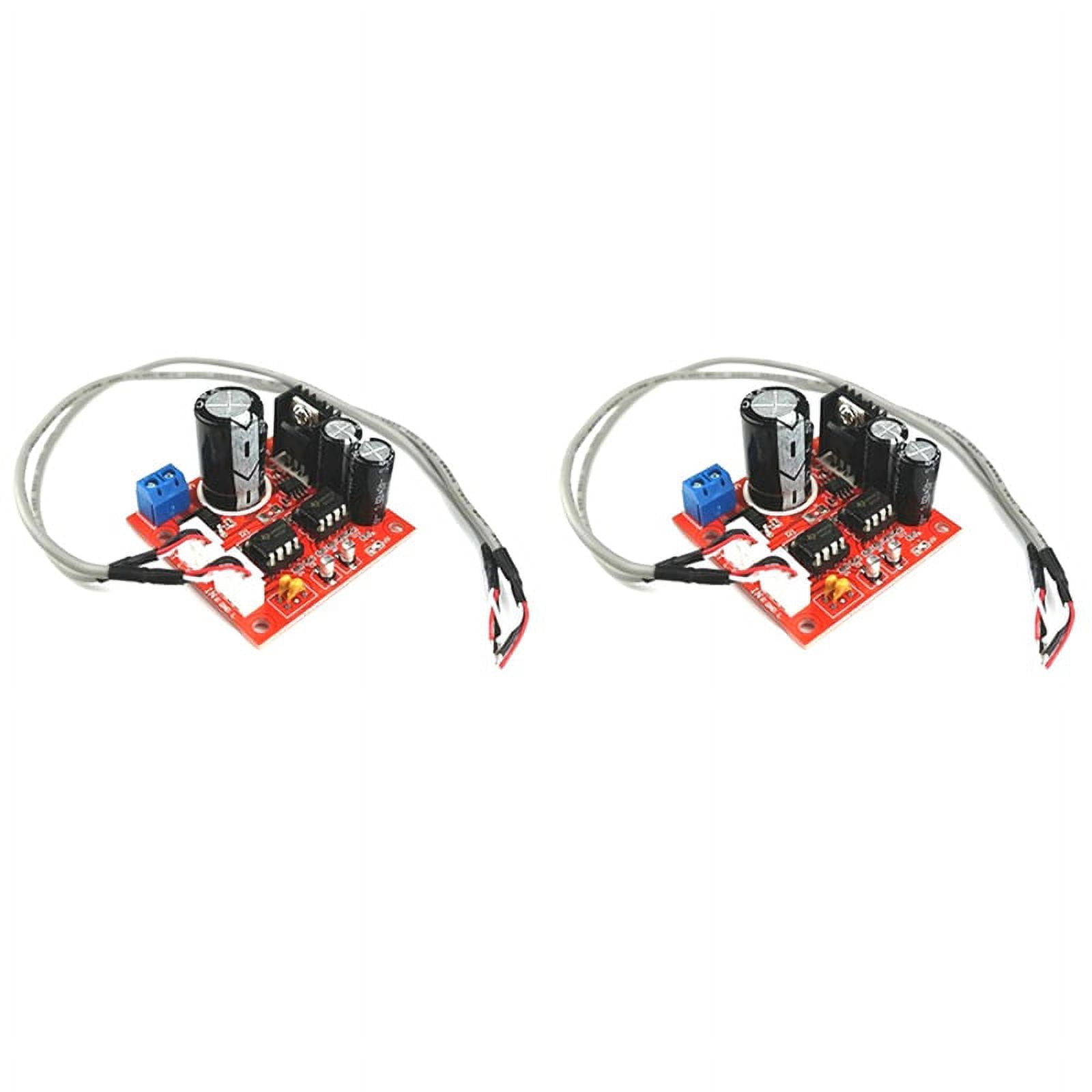 2X Dual NE5532 Preamp Audio Amplifier Board Stereo Machine Pre ...