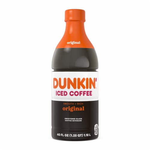 2X - Dunkin' Original Iced Coffee Bottle - Walmart.com
