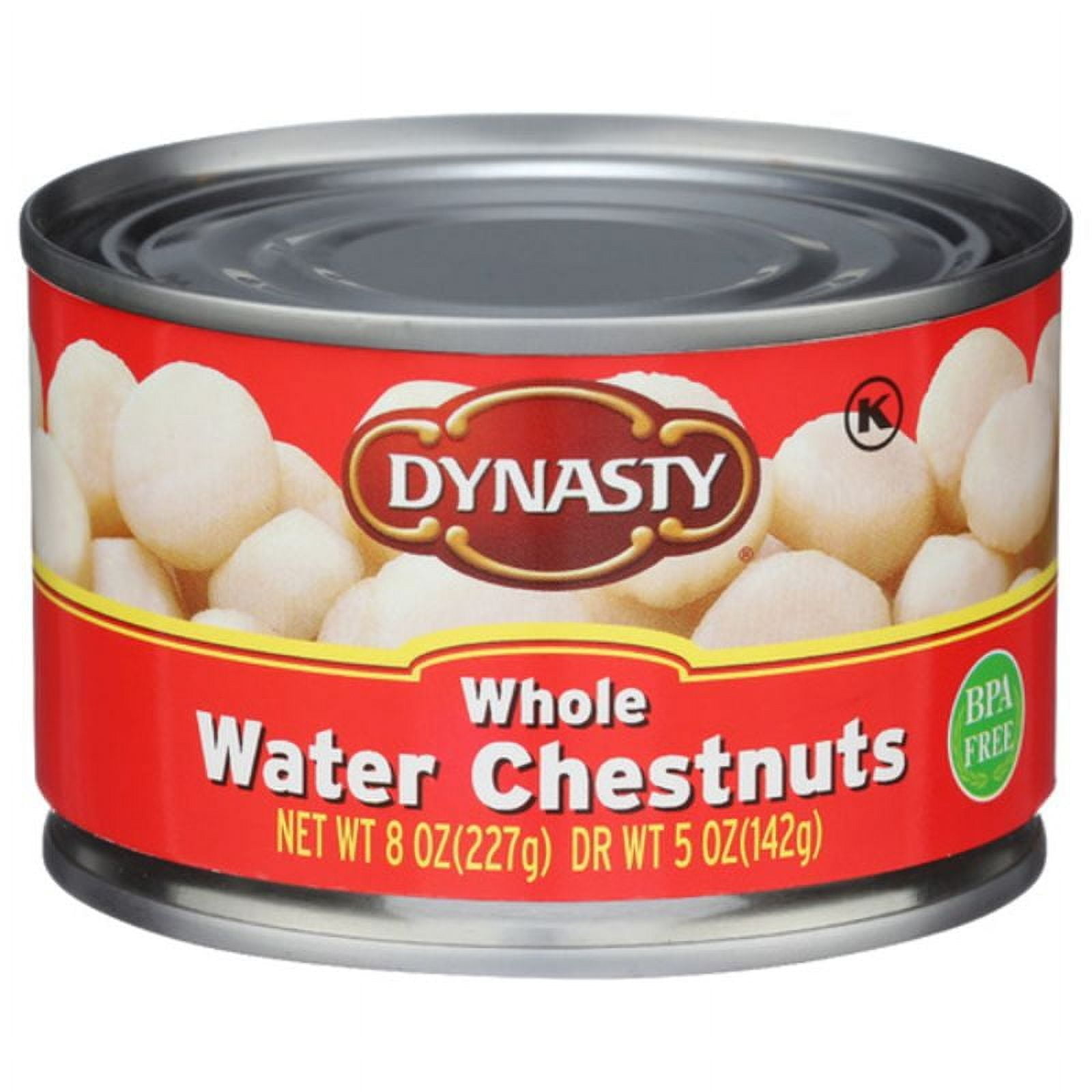 2X - Dynasty Whole Water Chestnuts 8 oz - Walmart.com