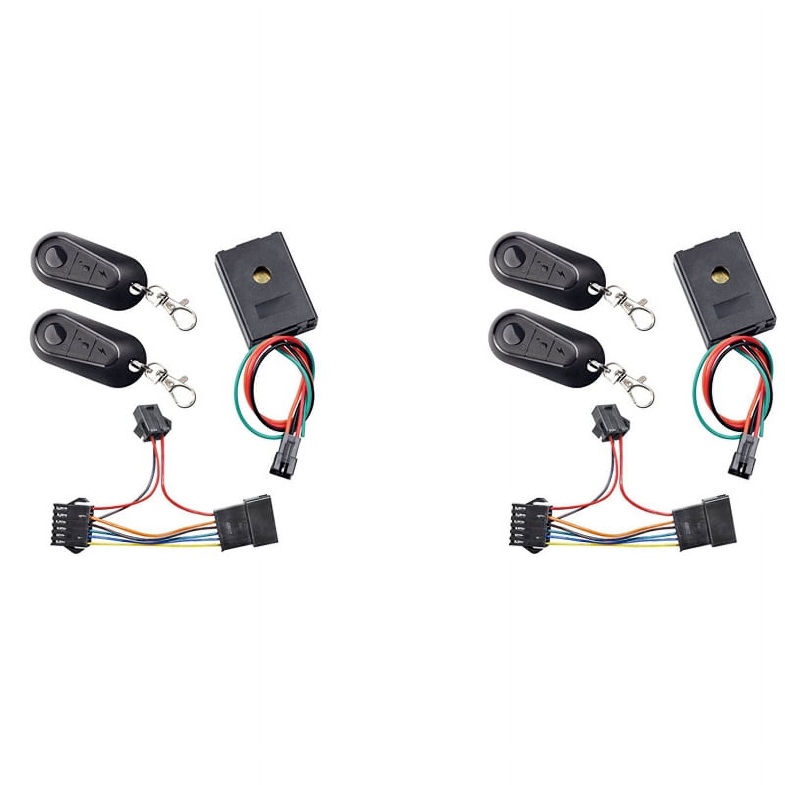 2X E-Bike Alarm System 36V 48V 60V 72V with Dual Switch for Electric ...