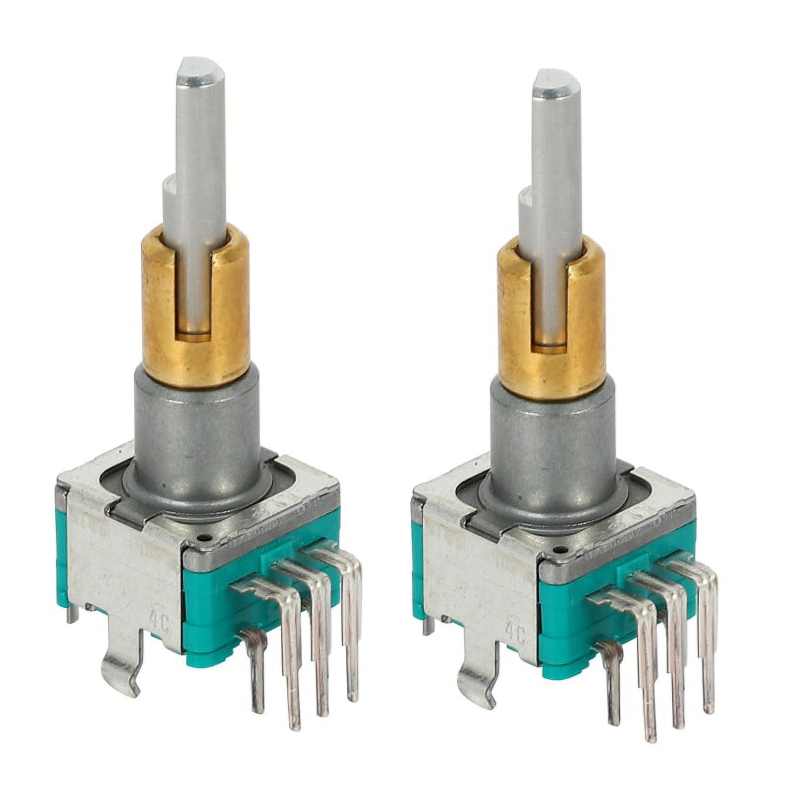2X EC11EBB24C03 Dual Encoder with Switch 30 Positioning Number 15 Pulse ...