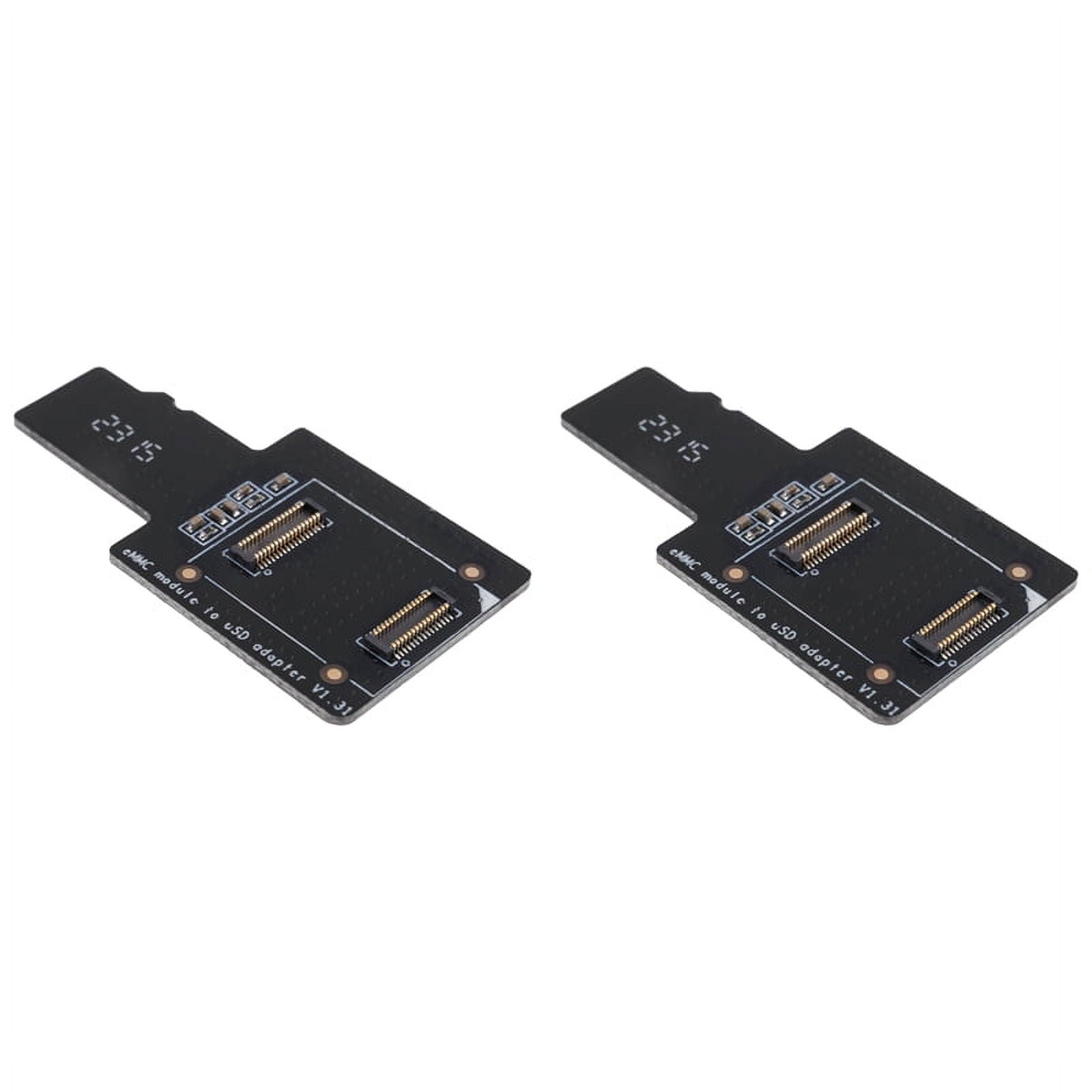 2X EMMC to USD Board USB () Adapter Modules for ROCK PI 4A/4B - Walmart.com