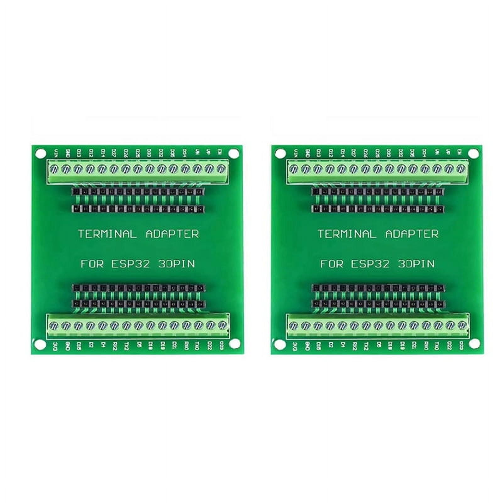 2X ESP32 Expansion Board 30Pin GPIO Breakout Board Compatible with 30 ...