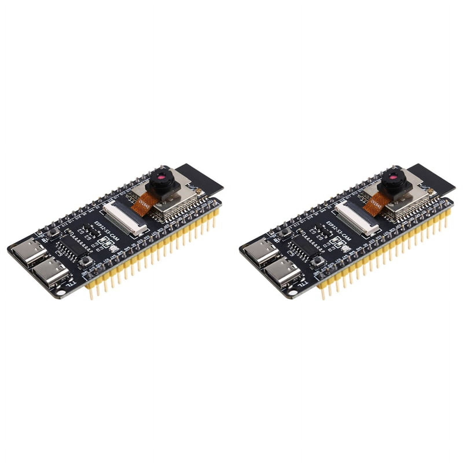 2X ESP32-S3 WROOM N16R8 CAM Development Board WiFi+Bluetooth Module OV2640 Camera - Walmart.com