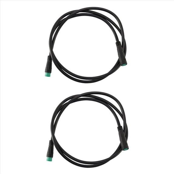 2X Ebike Display Cable 5 Pin for BBS01/BBS02/ Mid Motor Electric Bike Extension Connector ...
