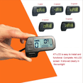 2X Electric Bicycle Display KT-LCD11 5Pin Display with Waterproof Plug ...