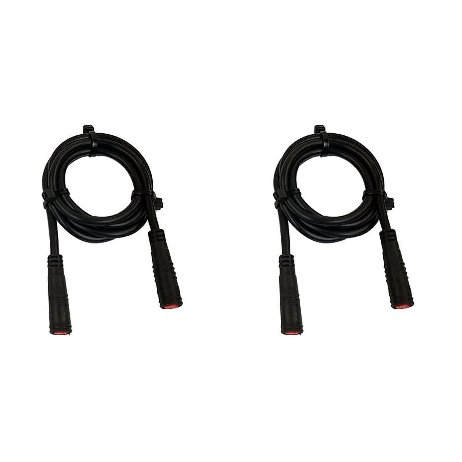 2X Electric Bike Extension Cord Connector 2 Pin Female to Female ...