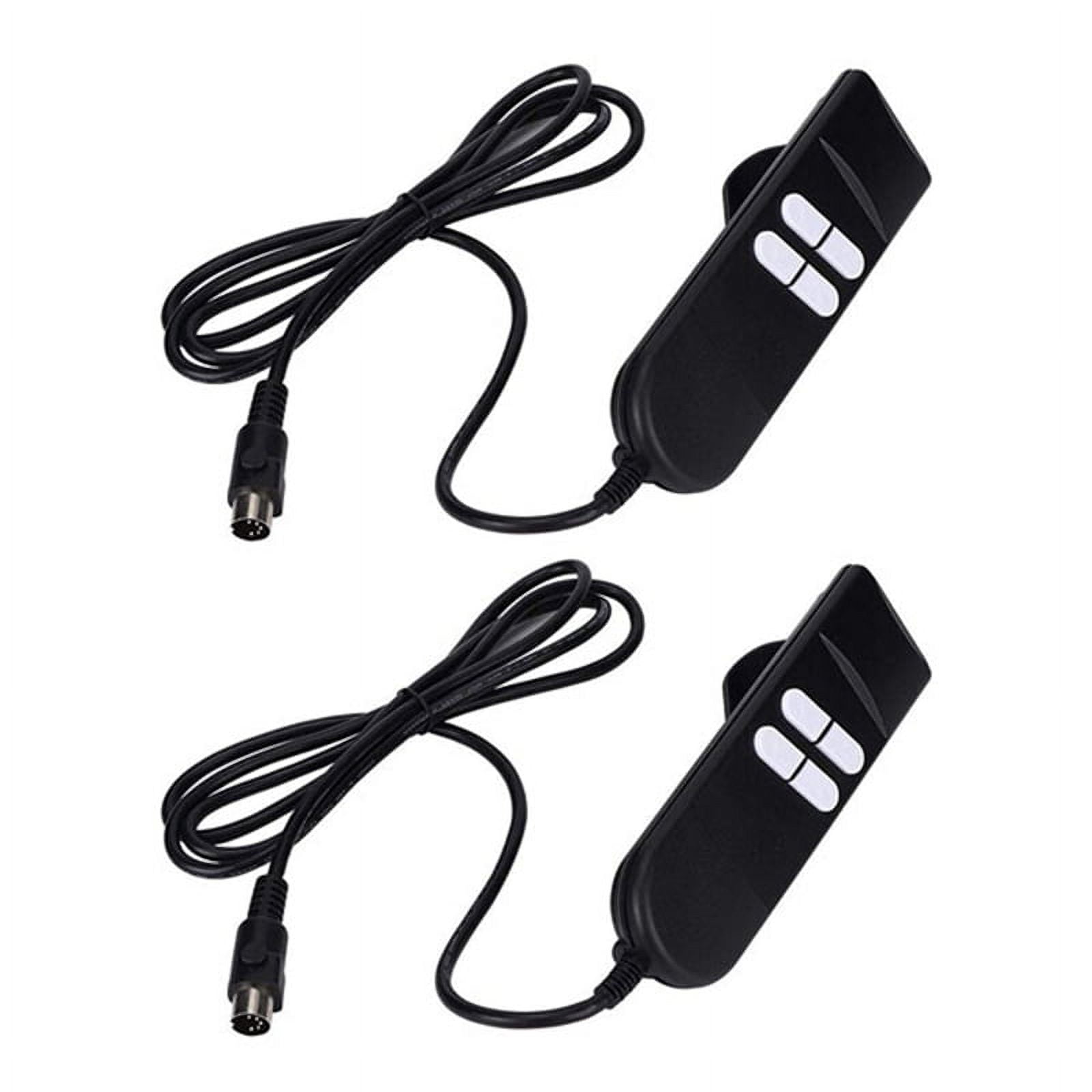 2X Electric Recliner Chairs Controller 4 Button 5 Pins Hand Switch for ...