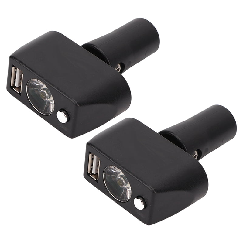 2X Electric Wheelchair Light 3 Pin XLR,USB Charging Adjustable Angle ...