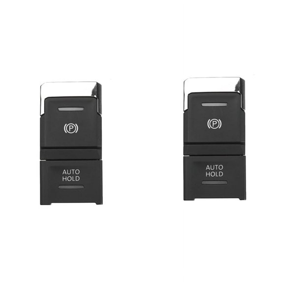2X Electronic Hand Brake Handbrake Parking Brake Switch Auto Hold ...