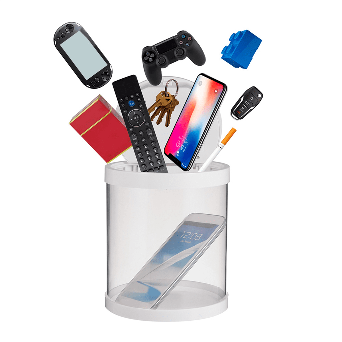 2X Electronic Time Lock Box Lock Container Multi Function Time Lock Box ...