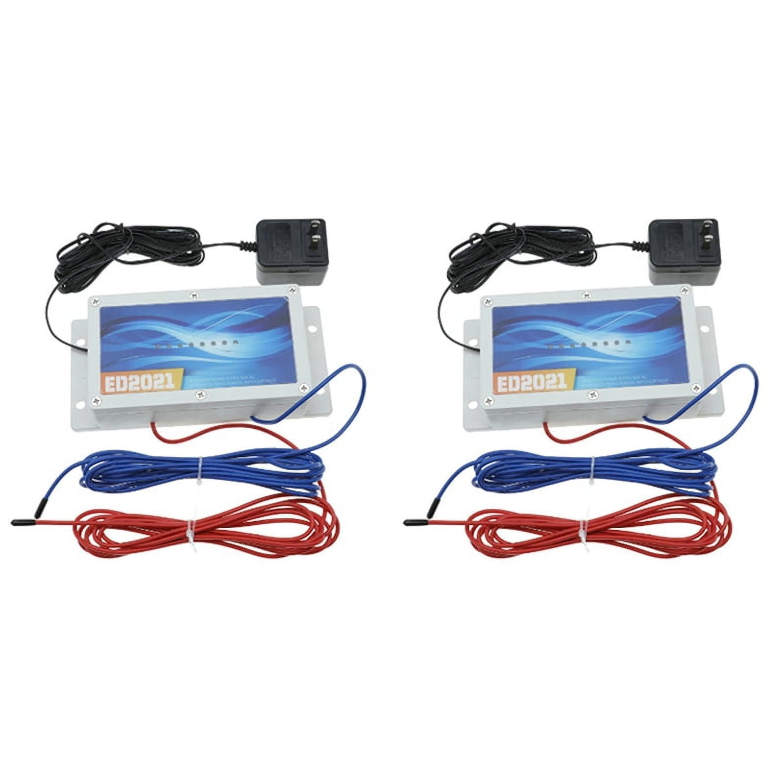 2X Electronic Water Descaler System Reduces Limescale Rust and Minerals ...