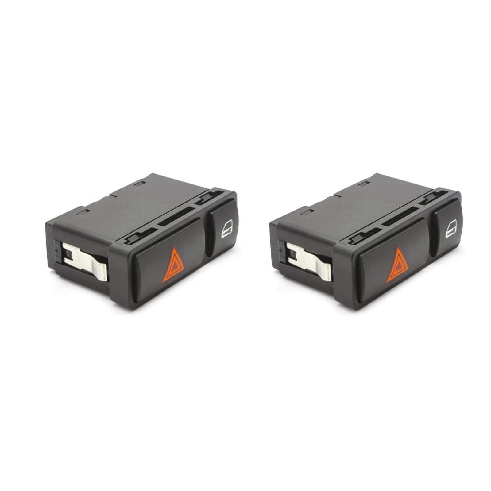 2X Emergency Flash Light Switch Push Button Hazard Warning Light Lock ...