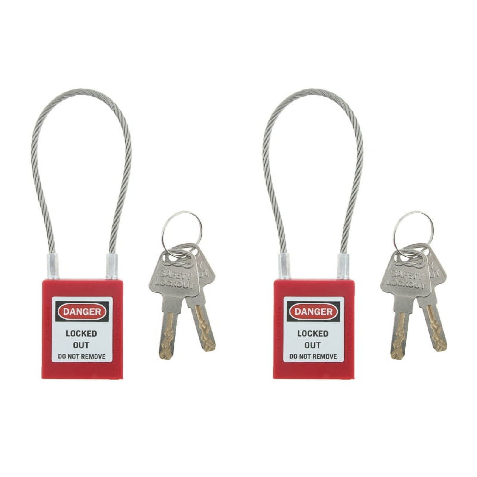 2X Engineering Padlock Rope Long Beam Lockout Tag Out Isolation Lock ...